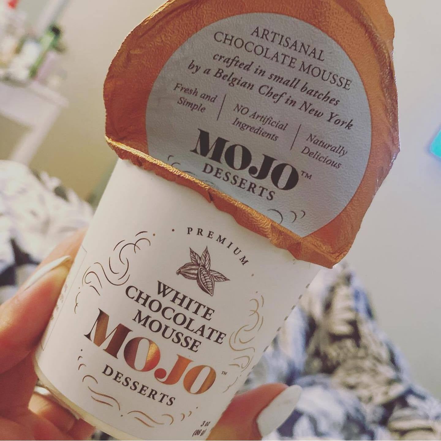 🇧🇪 Belgian Callebaut White Chocolate Mousse by Mojo Desserts, 3 oz ...