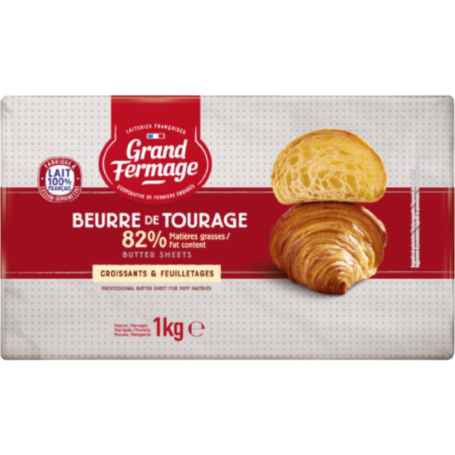 🇫🇷 Professional Pastry Sheet Butter ‘Beurre de Tourage AOP' 82% [Extra ...